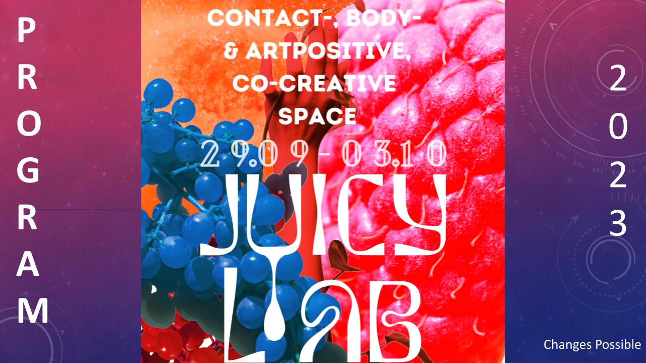 Programm – Juicy Lab